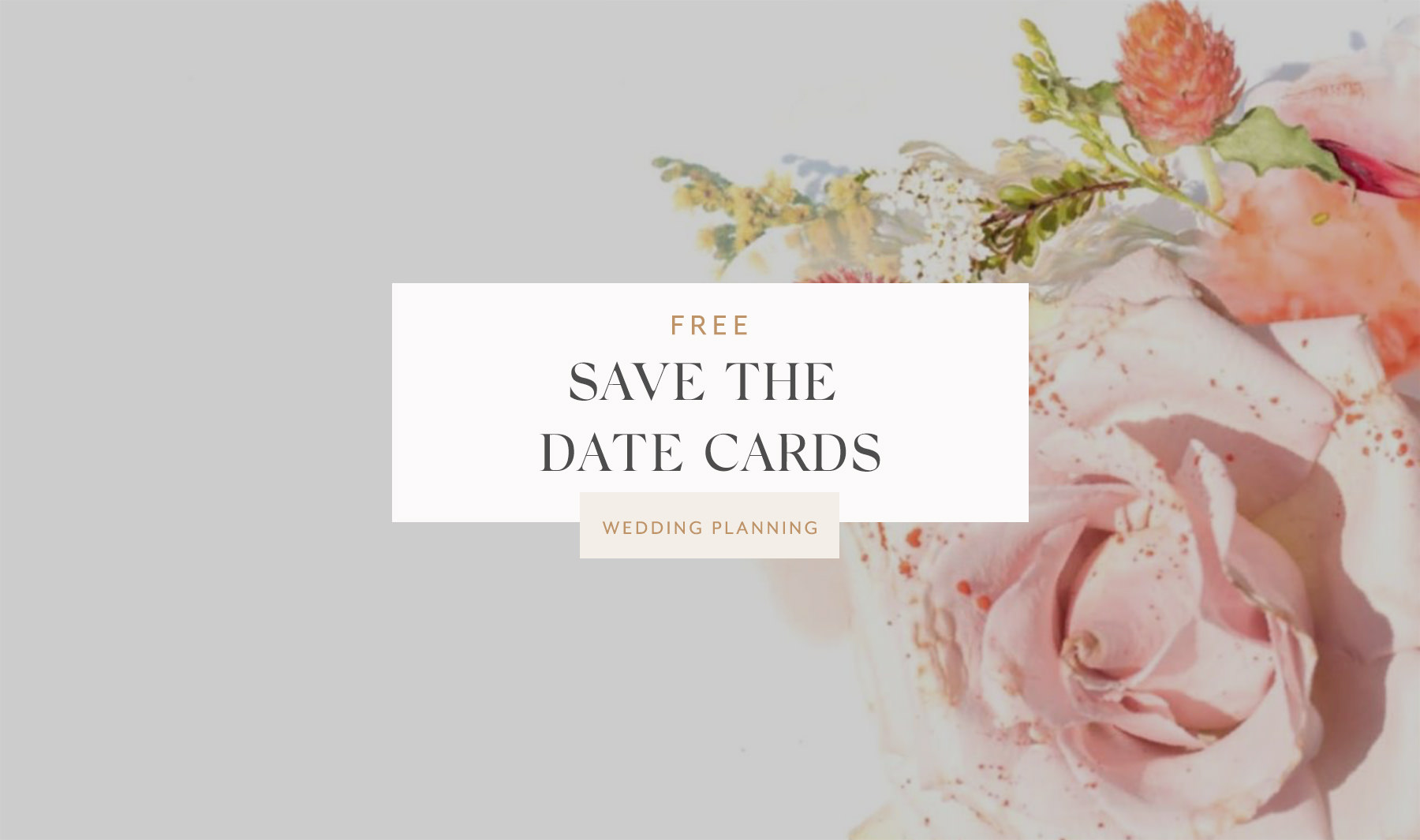 Free Save the date cards - Mario Colli Photography